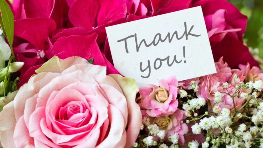 12 Of The Best Flowers To Say Thank You | Blossoming Gifts